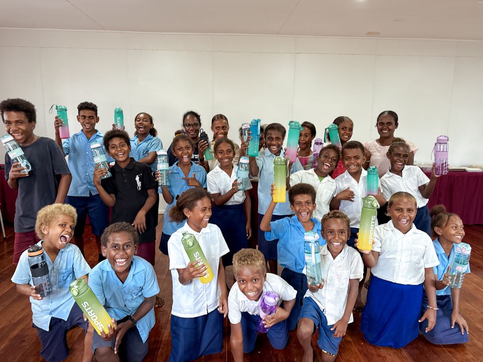 Creative Workshop Dealing with Environmental Pollution underway in Auki ...